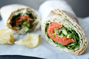 Salmon Wrap | The Cozy Apron