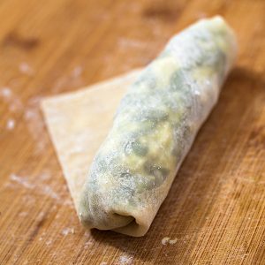 Chicken Egg Rolls with Spinach | The Cozy Apron