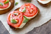 Caprese Toasts | The Cozy Apron