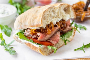 Steak Sandwich | The Cozy Apron