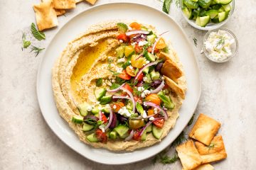 Loaded Hummus | The Cozy Apron