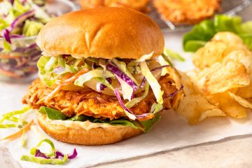 Coconut Crunch Chicken Sandwich | The Cozy Apron