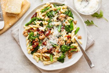 Sausage and Broccoli Rabe Pasta | The Cozy Apron